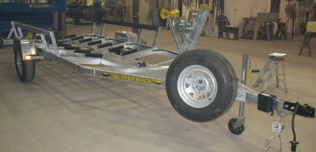 Custom-made Trailers - Oquawka Boats